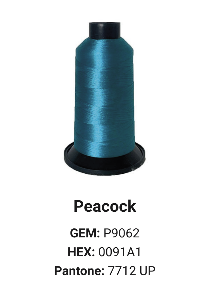 Hilo para Bordadora GEM 3000 mts color P9062 – Creative Center